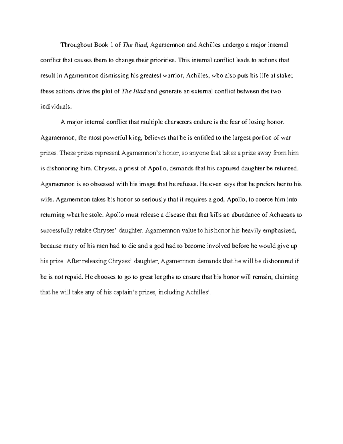 The Prime Illiad Paper Throughout Book 1 Of The Iliad Agamemnon the-prime-illiad-paper-throughout-book-1-of-the-iliad-agamemnon