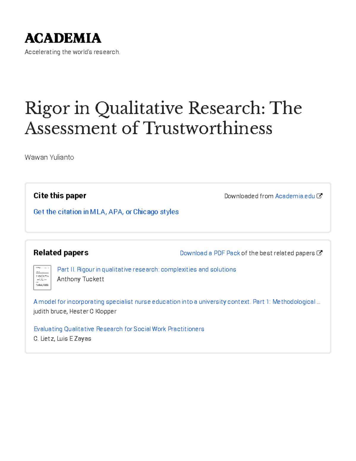 L - Trustworthiness bok - ####### Accelerating the world's research ...
