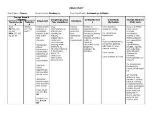 DRUG Study - Carbidopa Levodopa - DRUG STUDY Brand Name: Apo-Levocarb ...