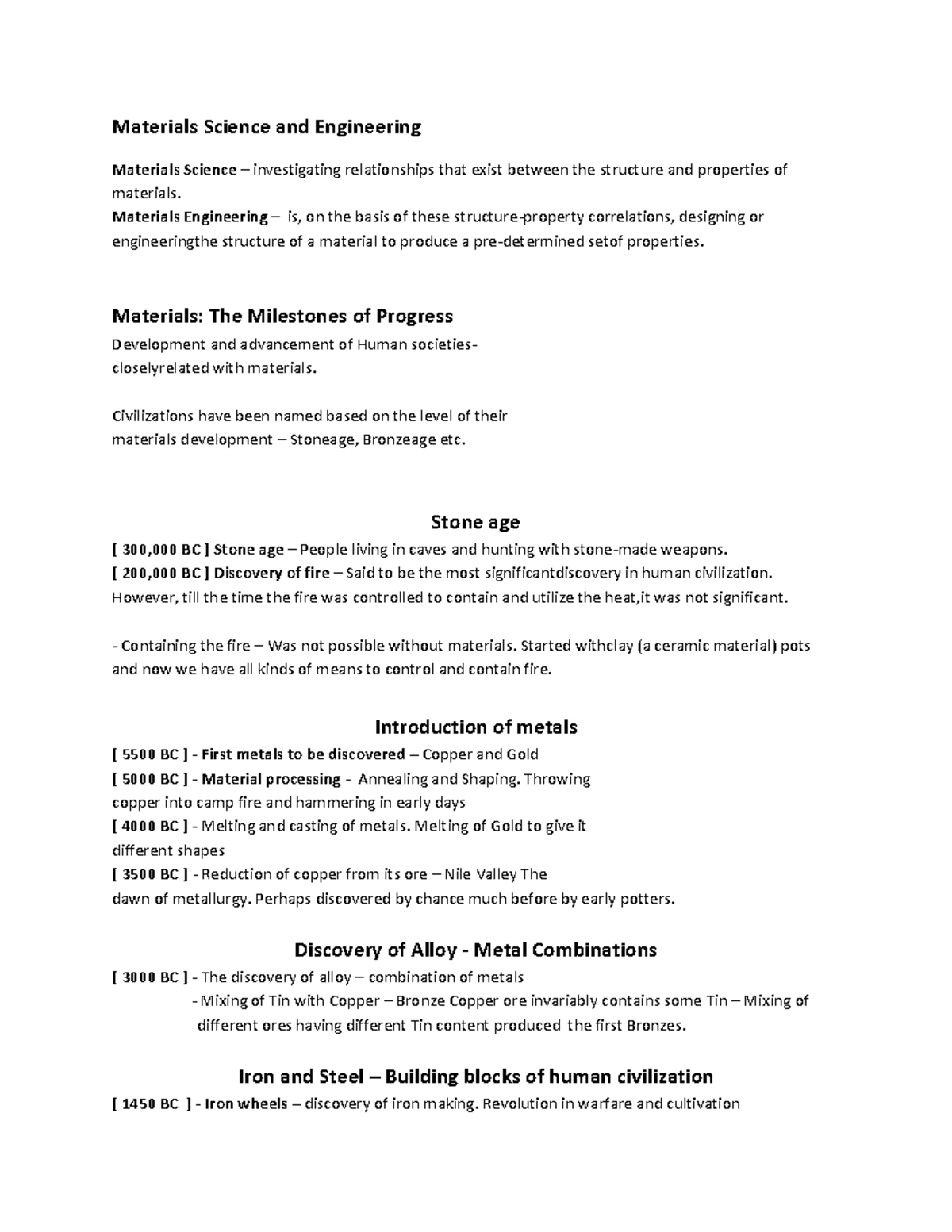 Materials Science and Engineering Reviewer - Materials Science and ...