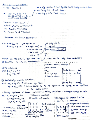 Linear Algebra Notes 5 - knapp - S Scalar multiplication: Scalar = a ...