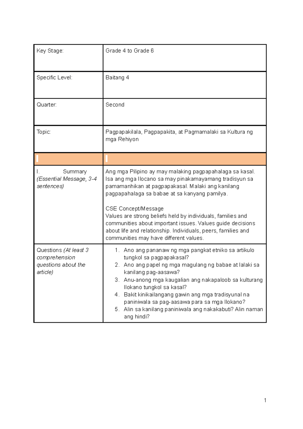 AP 4 CSE Reader 3 - CSE Materials - Key Stage: Grade 4 to Grade 6 ...