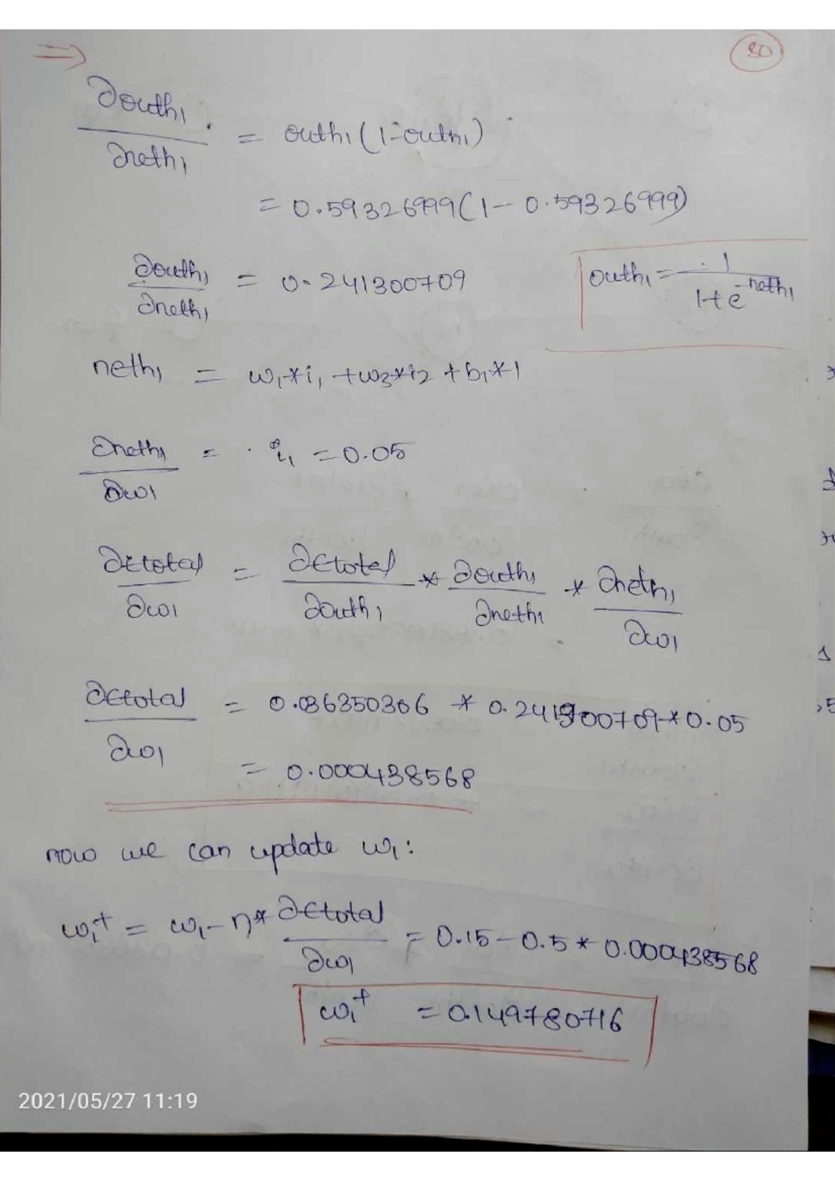 Backppart 2 - back propagation - Computer Science - Studocu