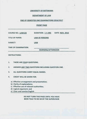 Botswana Penal Code updated version - CHAPTER 08: PENAL CODE ARRANGEMENT OF SECTIONS SECTION ...