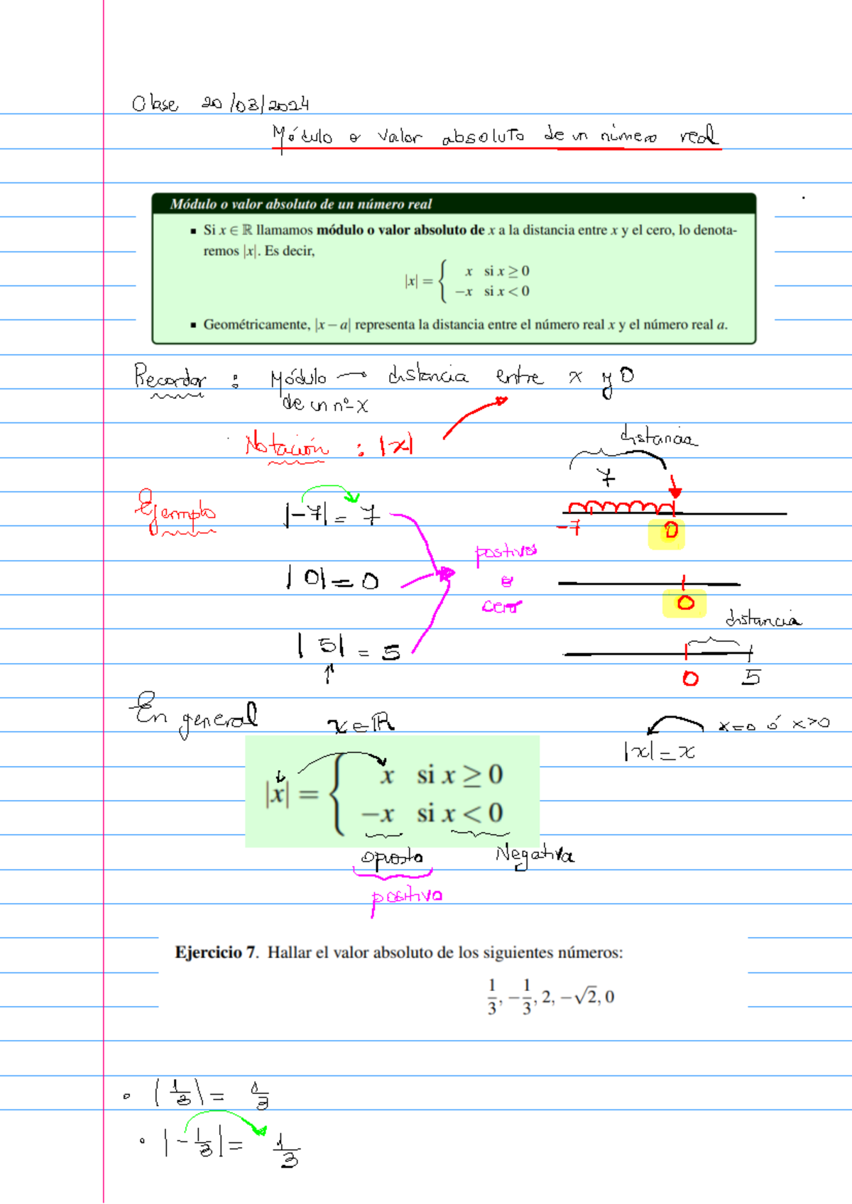 Clase miércoles 20marzo 24 - Elementos de Matemática - Studocu