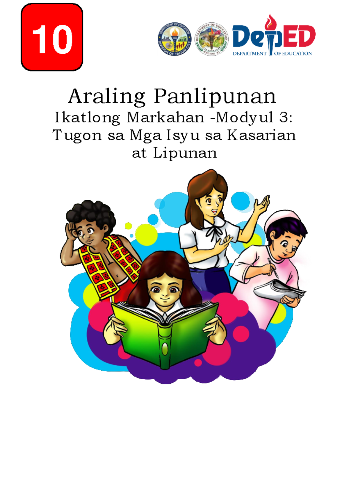 AP 10 Q3 Module 3 - Araling Panlipunan Ikatlong Markahan -Modyul 3 ...