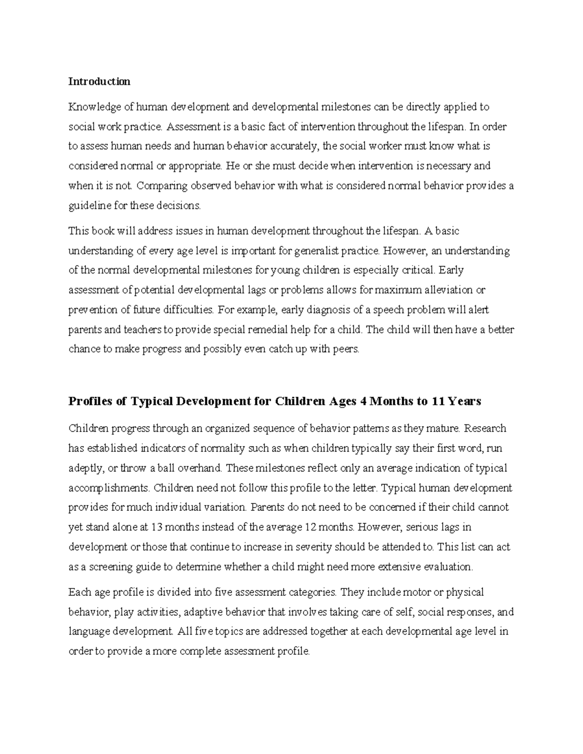 Session 3 Infancy - it is nice - Introduction Knowledge of human ...