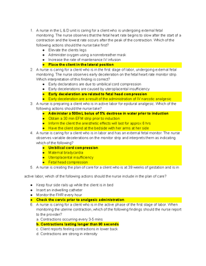 Nichd definitions of FHR characteristics and patterns[ 48] (1)-1 ...