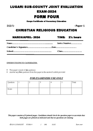 Maths BAT 4 - Class Assignment - KBHS © 2024 pg. 1 ST. BONAVENTURE ...