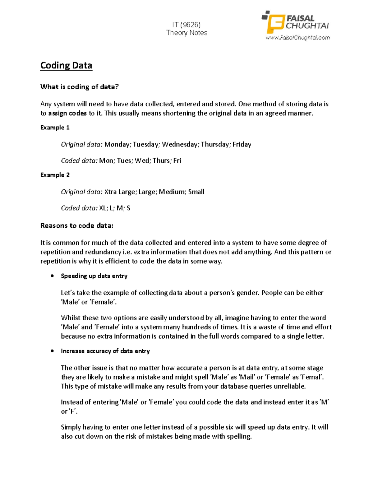 Coding Data Lecture Notes 14 Warning Tt Undefined Function 32 Theory Notes Coding Data