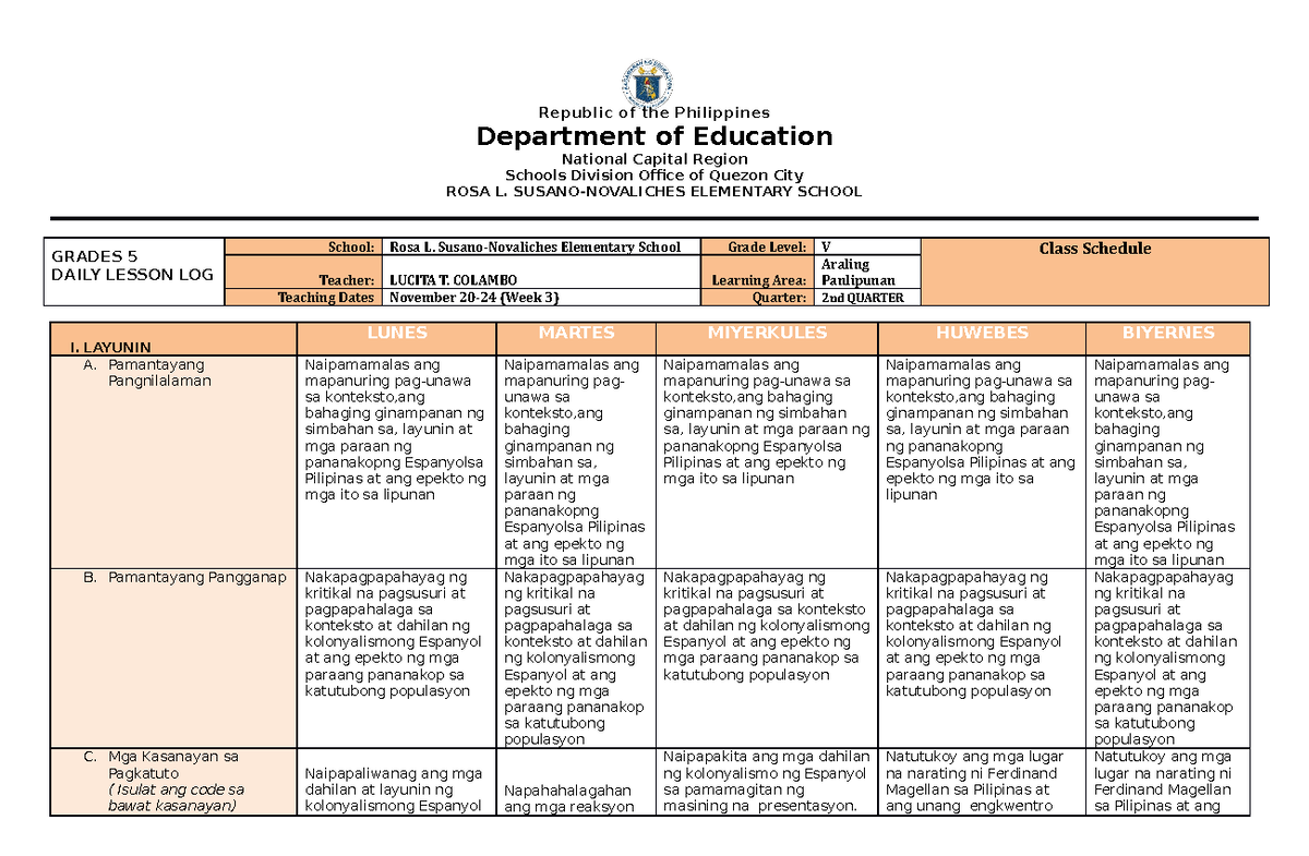 Q2 W3 AP WITH SEL - note - Department of Education National Capital Region Schools Division ...