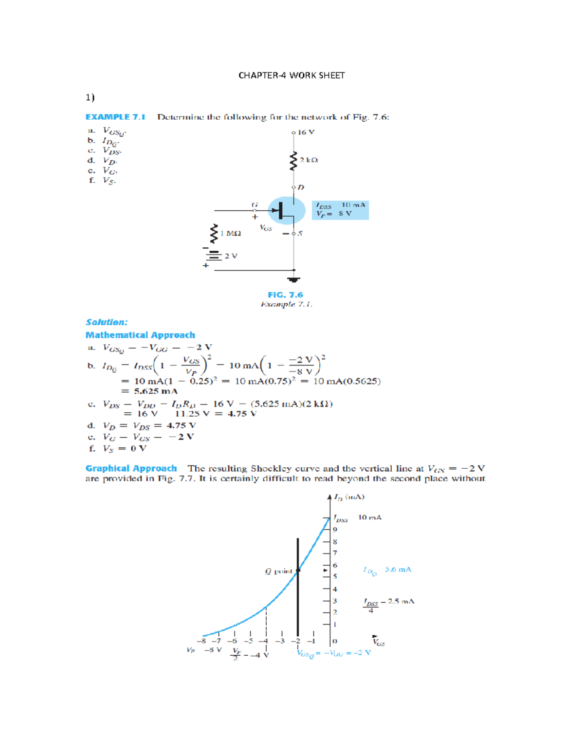Chapter 4 Examples - Lecture notes for electronics circuit II ...