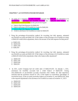 Account pspm 2021 ans - ANSWER SCHEME PSPM AA015 2020/ QUESTION 1 [20 ...