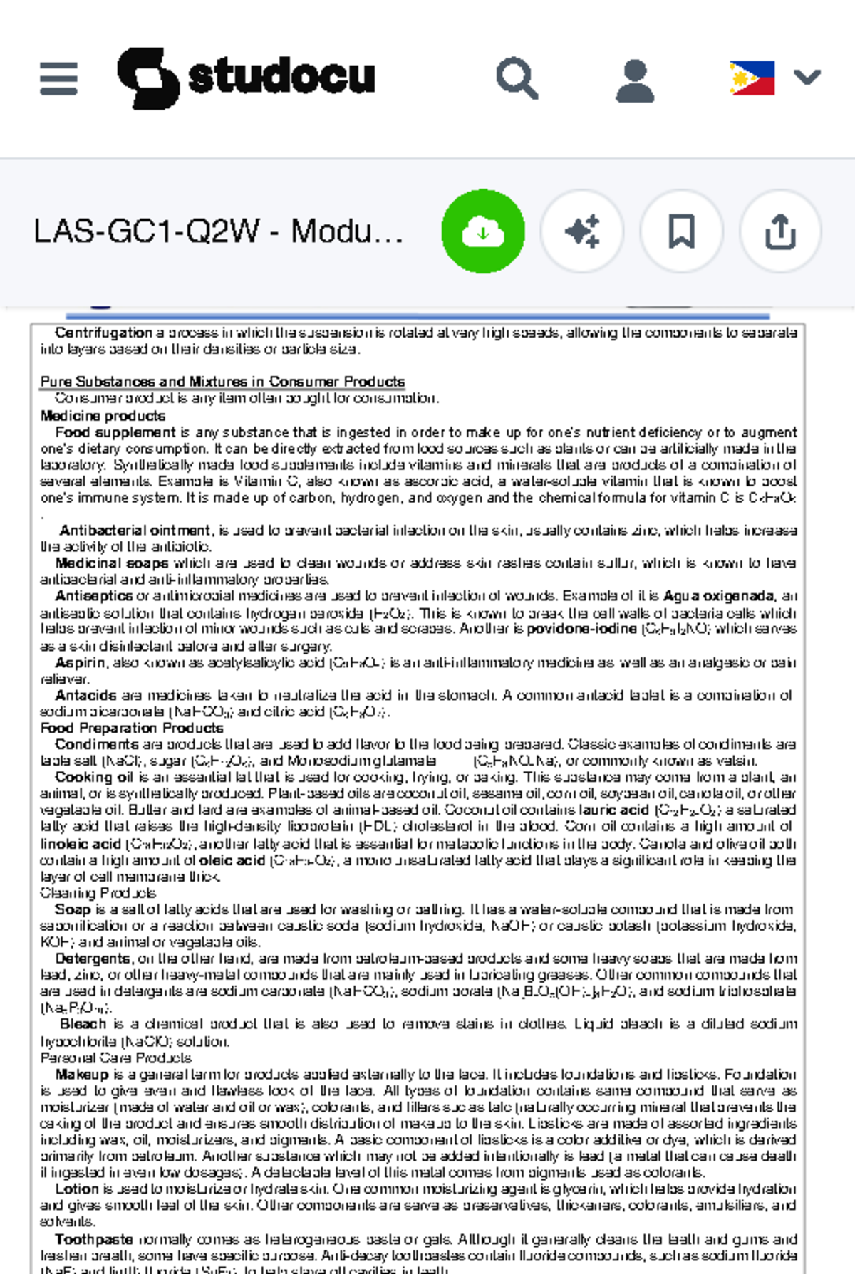 LAS-GC1-Q2W - Module for grade 12 quarter 2 - HIGH School Department ...