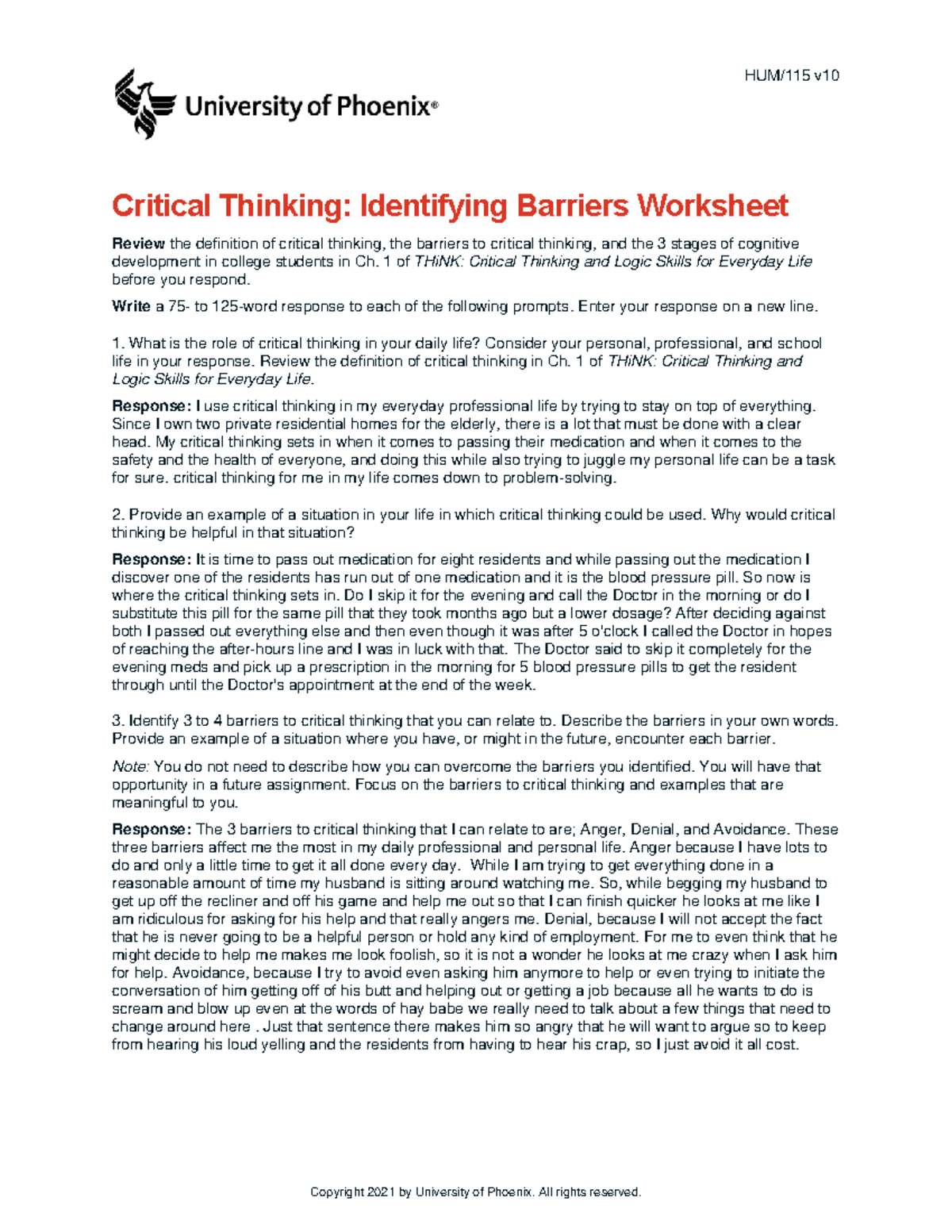 Pdf wk#1 sumative assessment.hum115 v10 wk1 critical thinking ...