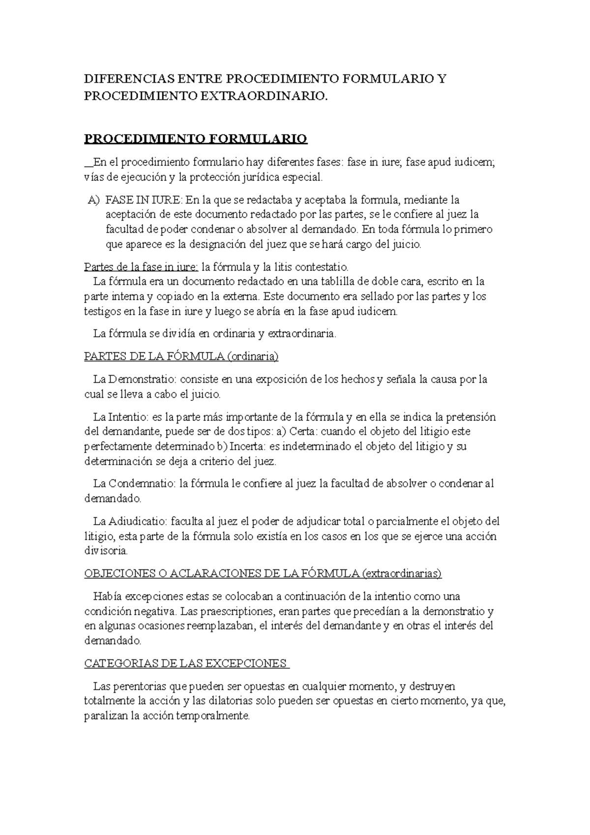 Diferencias Entre Procedimiento Formulario Y Procedimiento ...