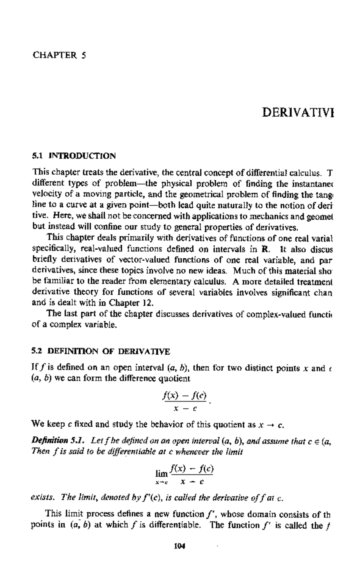 Chapter-5-Derivatives - CHAPTER DERIVATIVI 5 - Studocu
