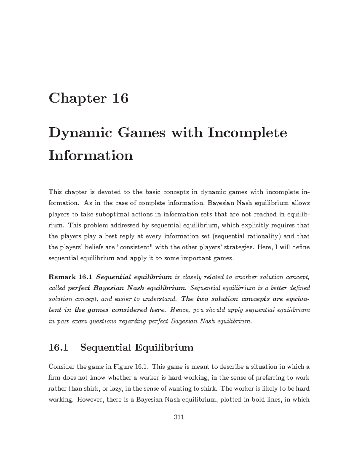 9846cfafd 472d510cad93dfdadf 2fd06 MIT14 12F12 chapter 16 - Chapter 16 Dynamic Games with ...