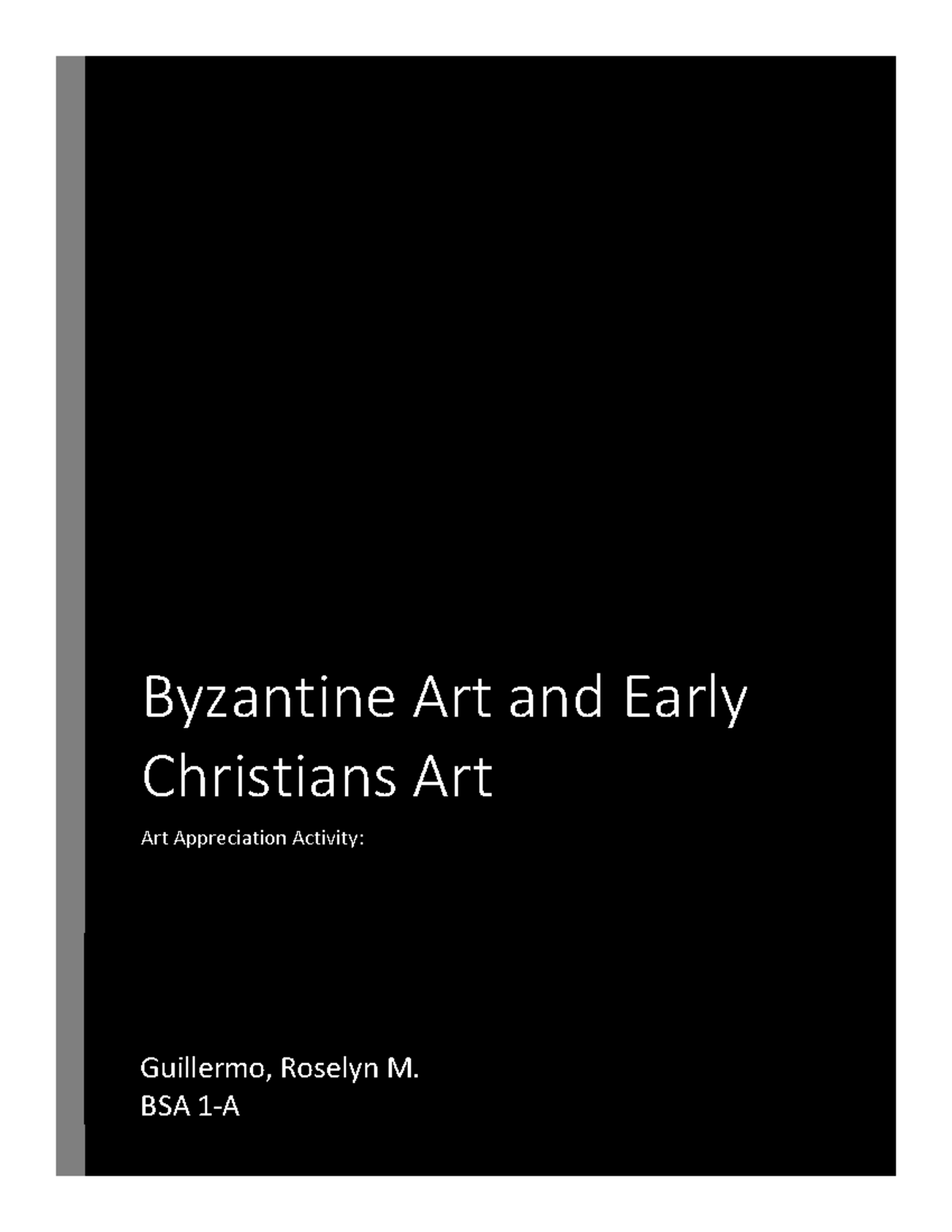 Byzantine and Early Christians Art - Byzantine Art and Early Christians ...