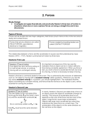 Gravity and Motion - Unit 3 WACE Physics - Projectile motion The effect ...