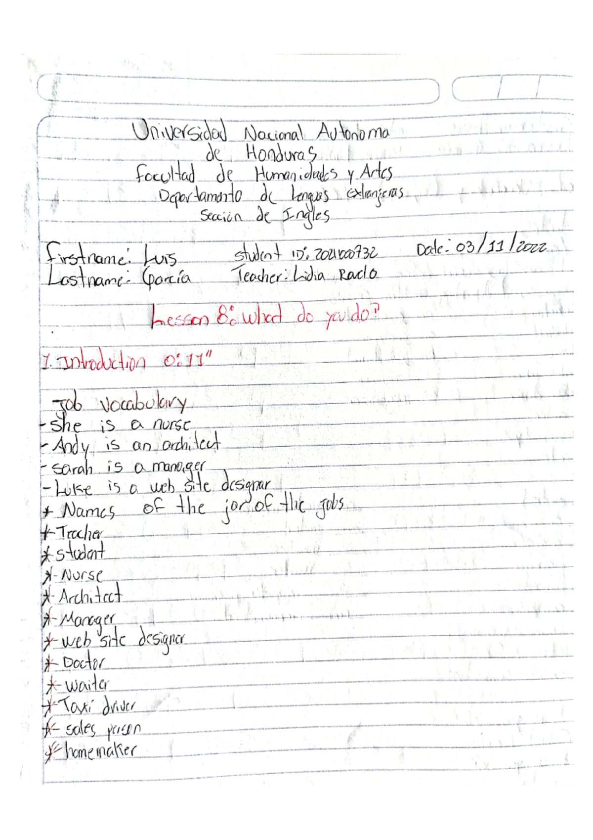 García Luis u2t4a29 - Ejer - ingles l - Studocu