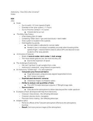 Test 3 - Test 3 Notes and Assignment for Professor Edward Devinney ...