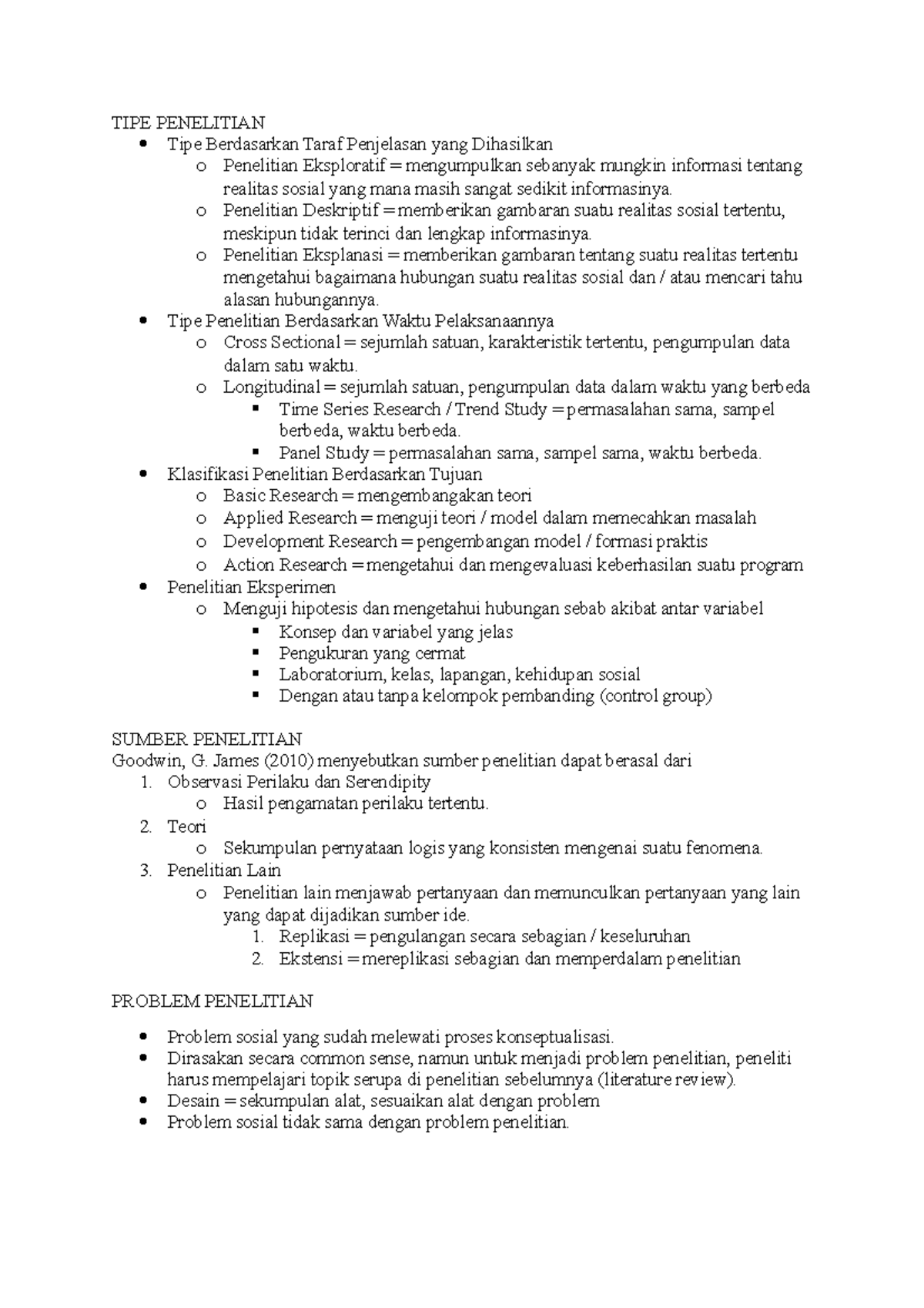 Catatan Asinkron 1 TIPE, Sumber, Problem, Variabel Penelitian - TIPE ...