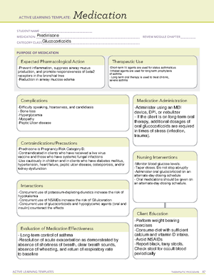Ati remediation malnutrition - ACTIVE LEARNING TEMPLATE: Basic Concept ...