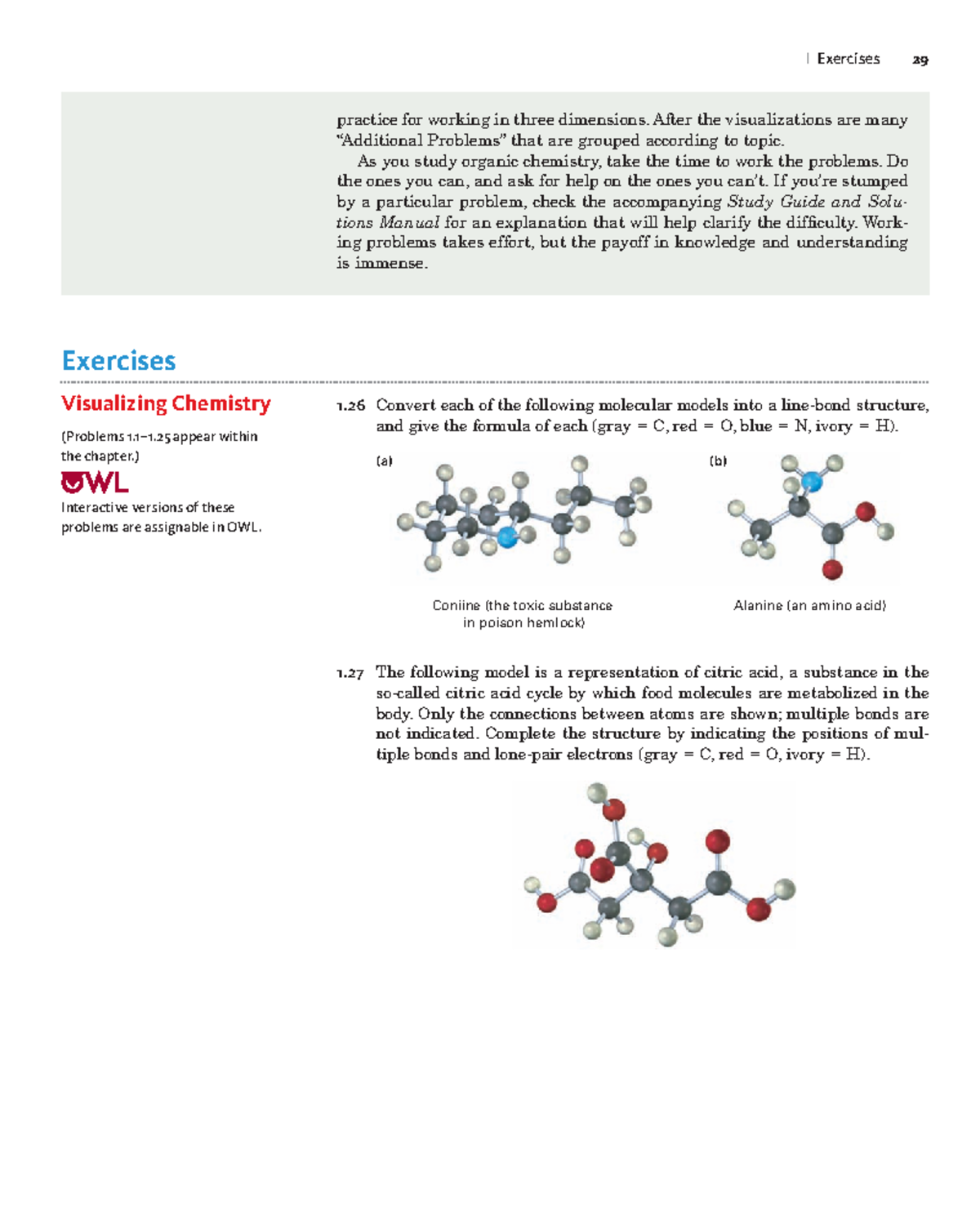 Visualizing Chemistry numericals - | Exercises 29 Exercises Visualizing ...