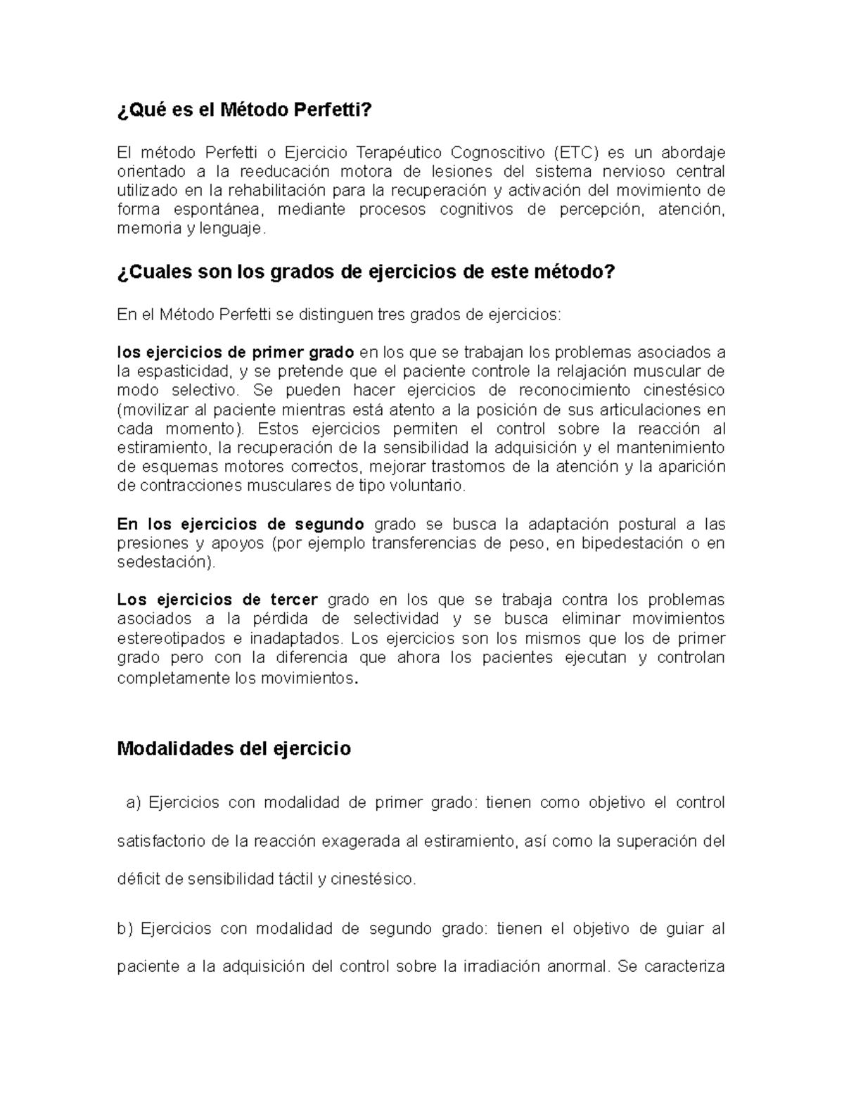 Qué es el Método Perfetti - ¿Qué es el Método Perfetti? El método ...