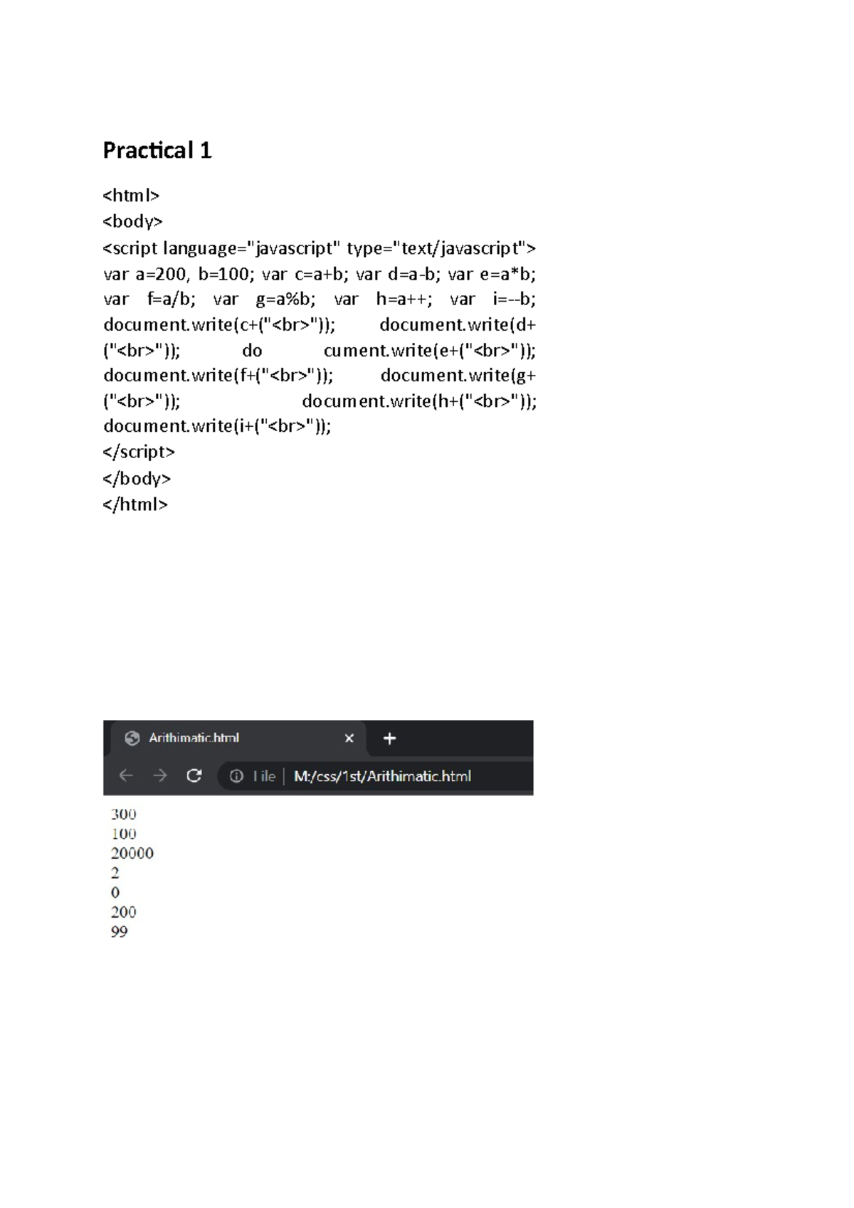 1 to 5 css 6 to 16 merged - xyz - Practical 1