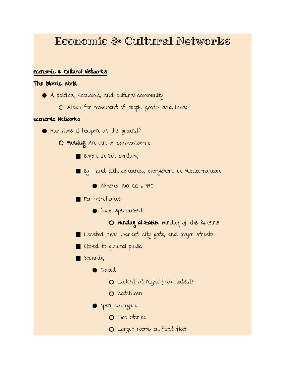 Economic Cultural Networks - Economic & Cultural Networks Economic ...