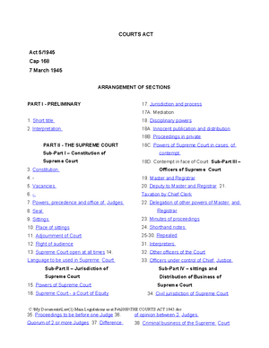 Sources OF LAW IN Mauritius - SOURCES OF LAW IN MAURITIUS Law refers to ...