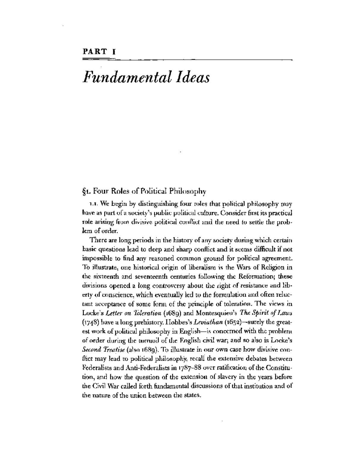 Fundamental Ideas - B.A (Hons.) Political Science - Studocu