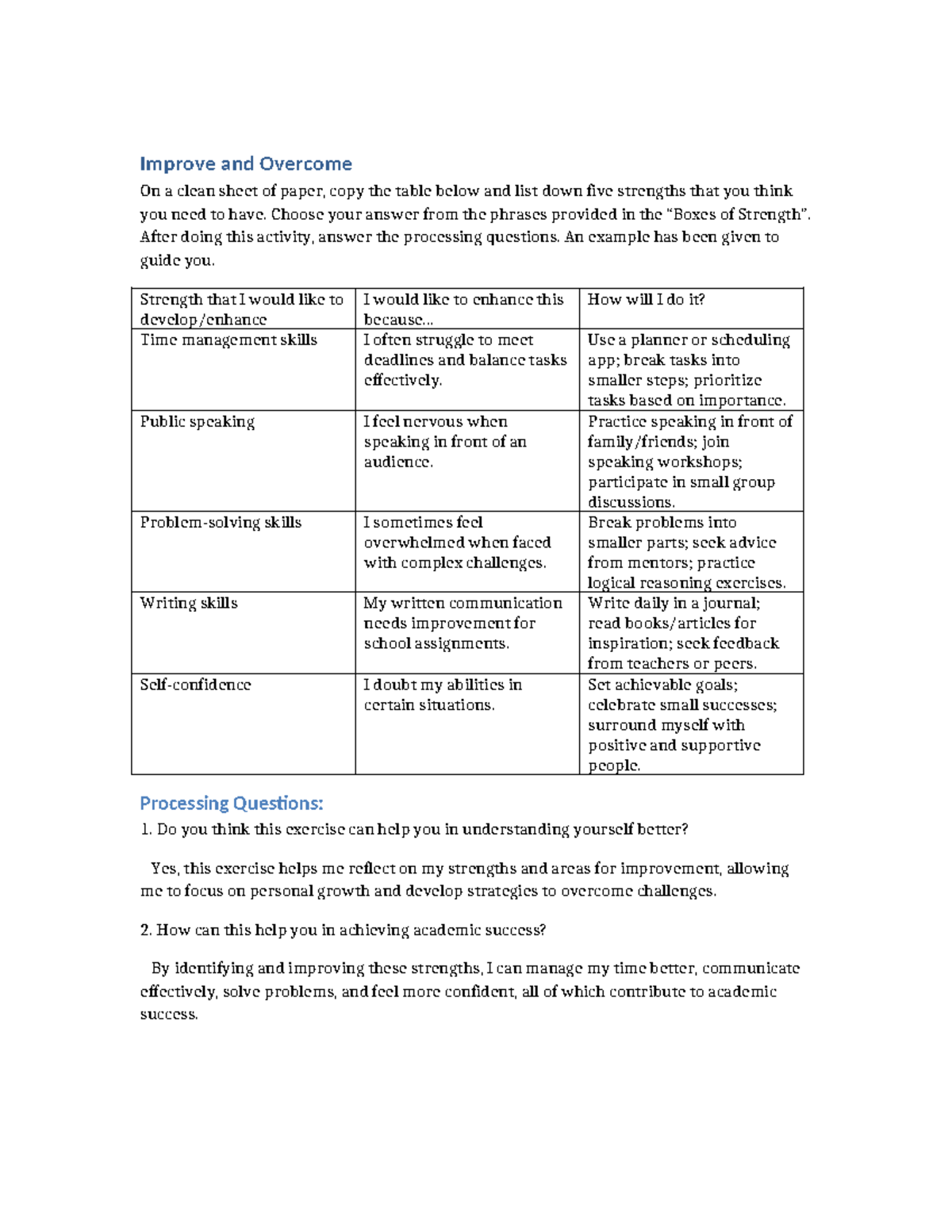Inchan - This will help you to learn - Improve and Overcome On a clean ...