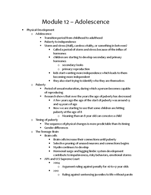 PSY1002 - Module 28 Lecture Notes - Module 28: Genetic and ...