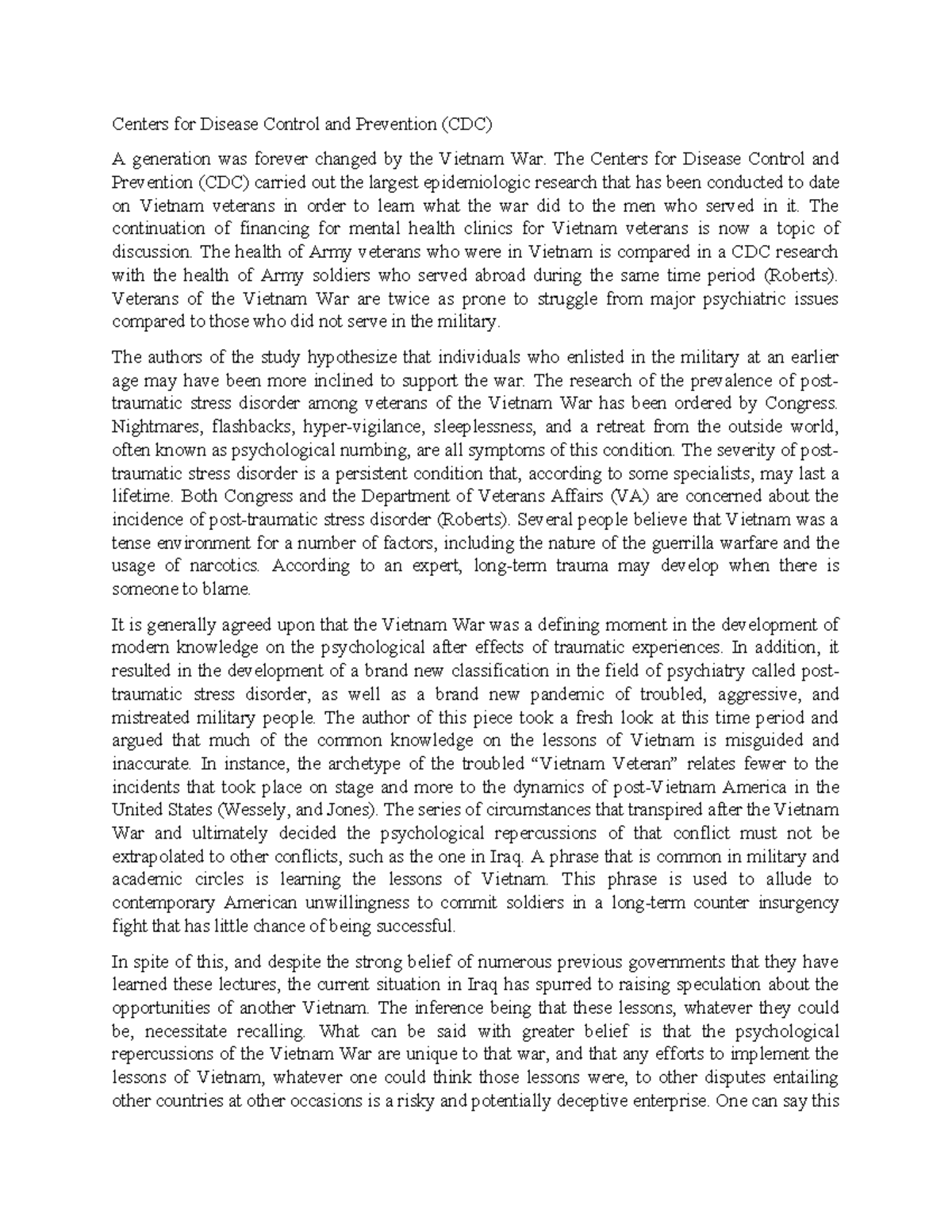 Centers for Disease Control and Prevention (CDC) - The Centers for ...