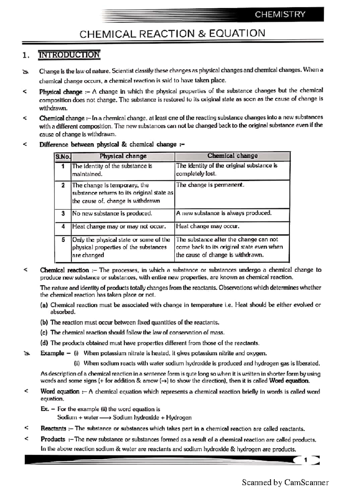 Chemistry 5 - Important notes - Biological Chemistry - Studocu