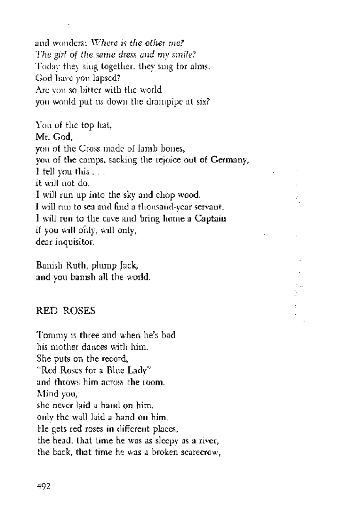 Anne Sexton - The Complete Poems 520 - and wonders: Where is the other ...
