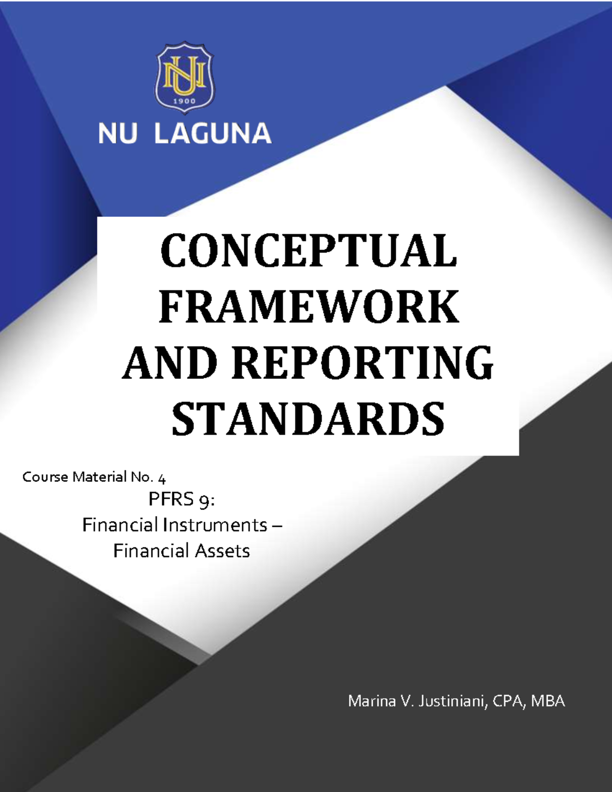 Course Material 4- Financial Instruments (Financial Assets ...