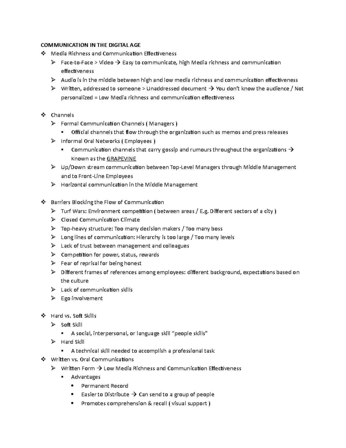 Chapter 1.2.3 comm 205 - COMMUNICATION IN THE DIGITAL AGE Media ...