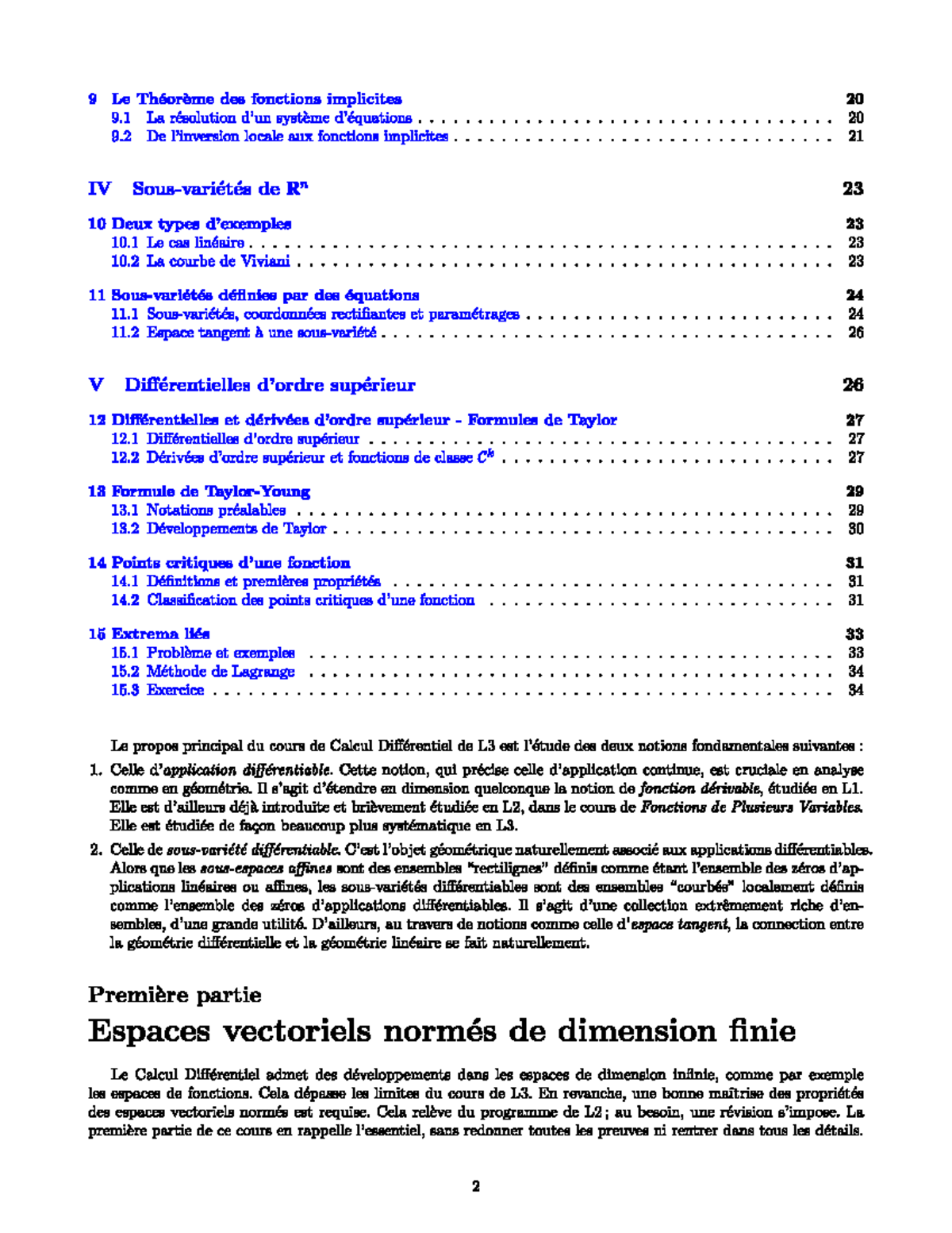 L2 - Cours de Calcul Differentiel - 2017-2018 - Mathématiq: Calcul ...