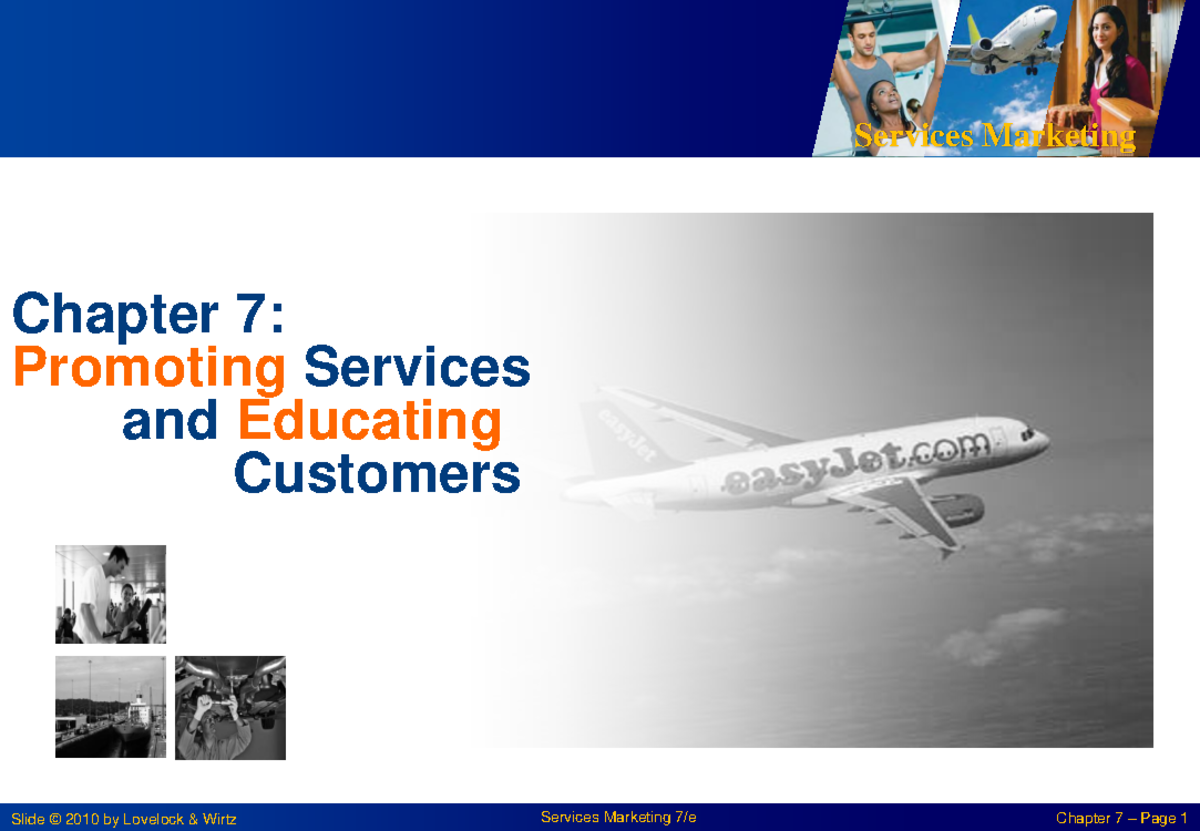 Chapter 07 promoting services and educating customers slides - ####### Services Marketing ...