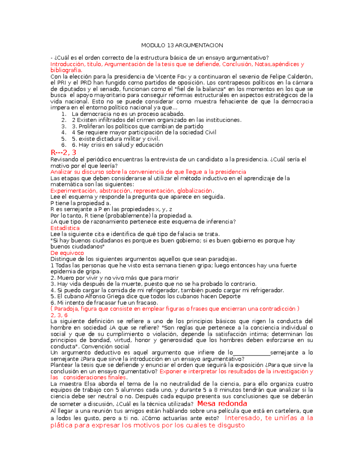 Modulo 13 Argumentacion Resumen Completo - MODULO 13 ARGUMENTACION ...