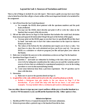 Lab 12 Combined Loading - Mechanics of Materials Laboratory Dr. M. E ...