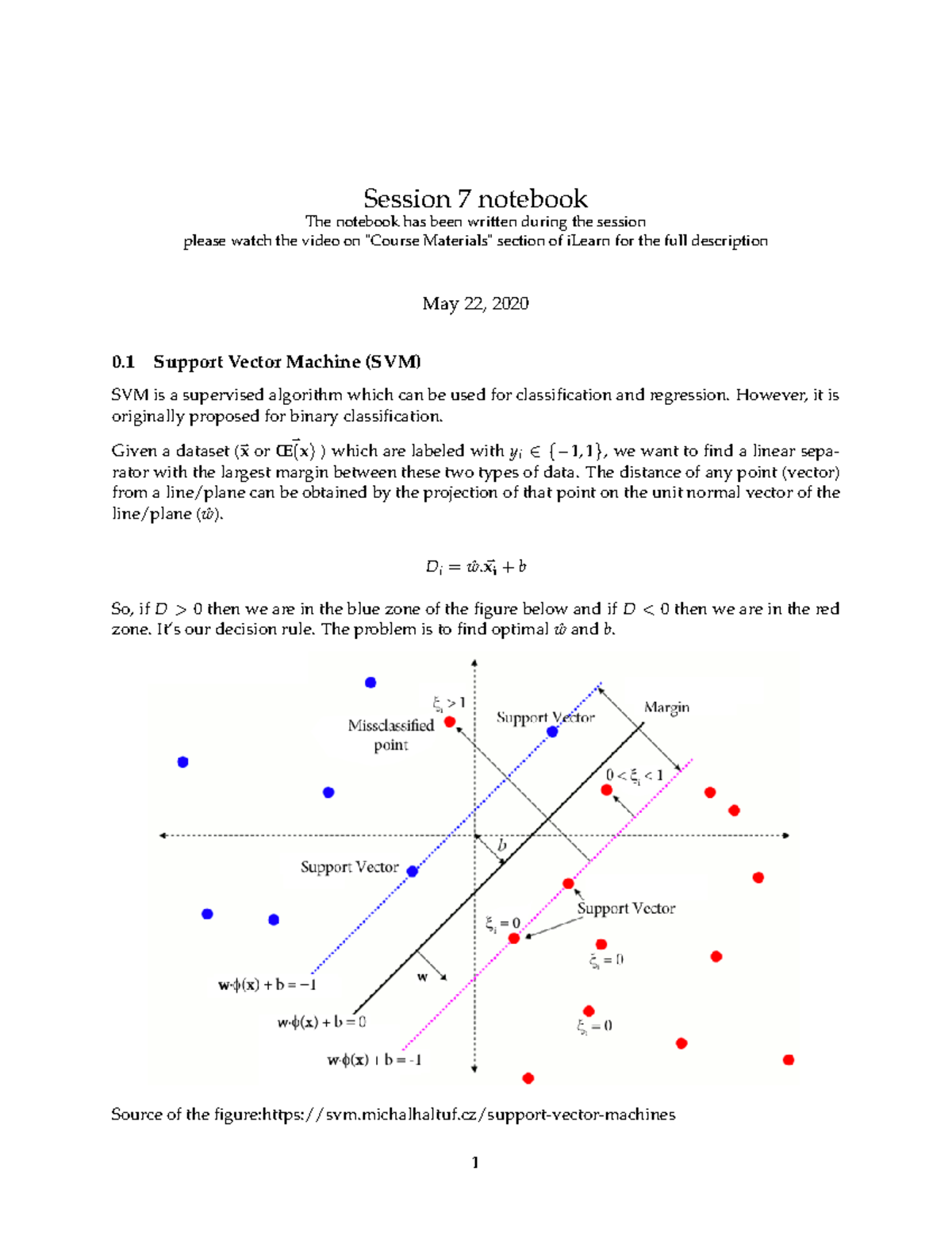 Session 7 - Grade A+ - Session 7 notebook The notebook has been written ...