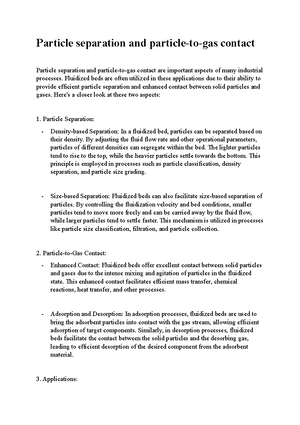 A fluid - Density-based separation - Density-based separation Density ...