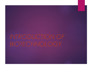 Vaccines - I've done BS Biotechnology from University of Lahore. This ...