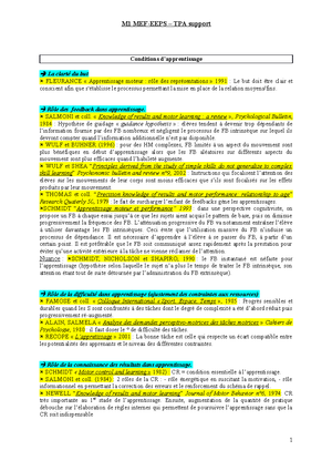 Fiche E1 EPS 67- 80 EP - Les enseignants face aux savoirs sportifs à enseigner ... en les ...