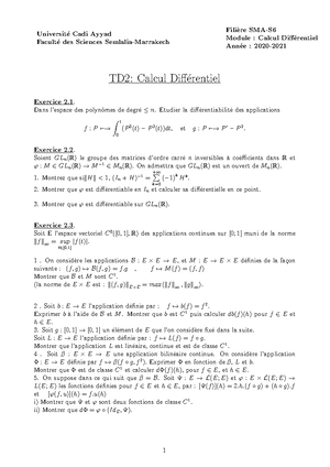 Cours calcul différentiel Chapitre 3 - Chapitre 3 Th ́eor`eme des Accroissements finis et ...